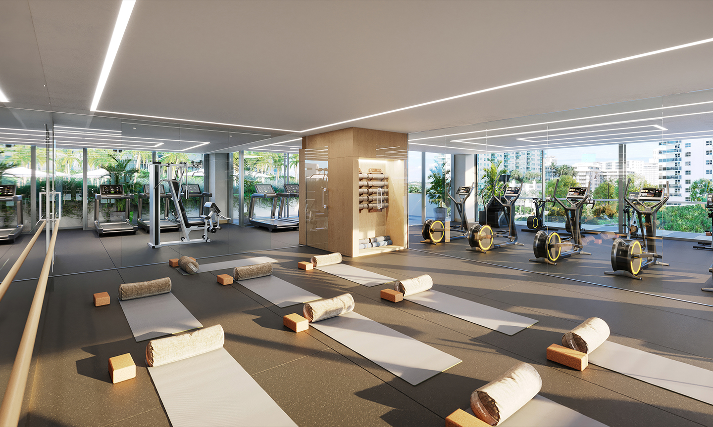 Five Park — luxury condos with amenities in Miami Beach