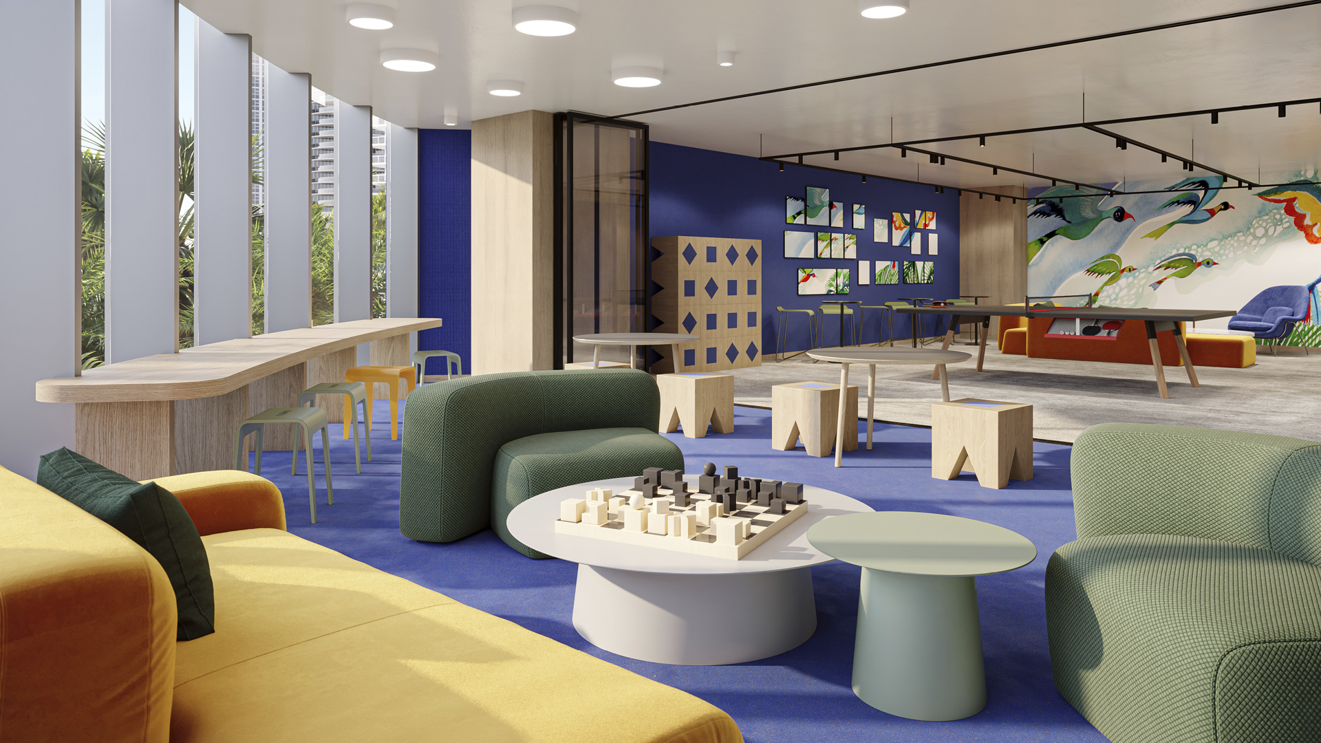 Five Park — luxury condos with amenities in Miami Beach