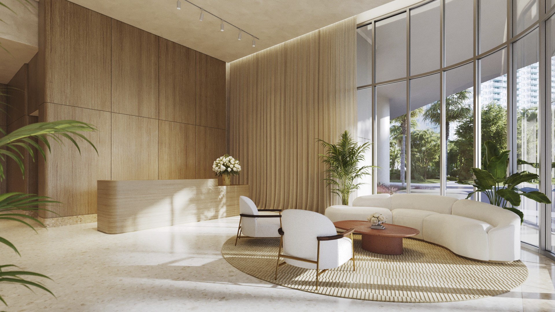 Five Park — luxury condos with amenities in Miami Beach